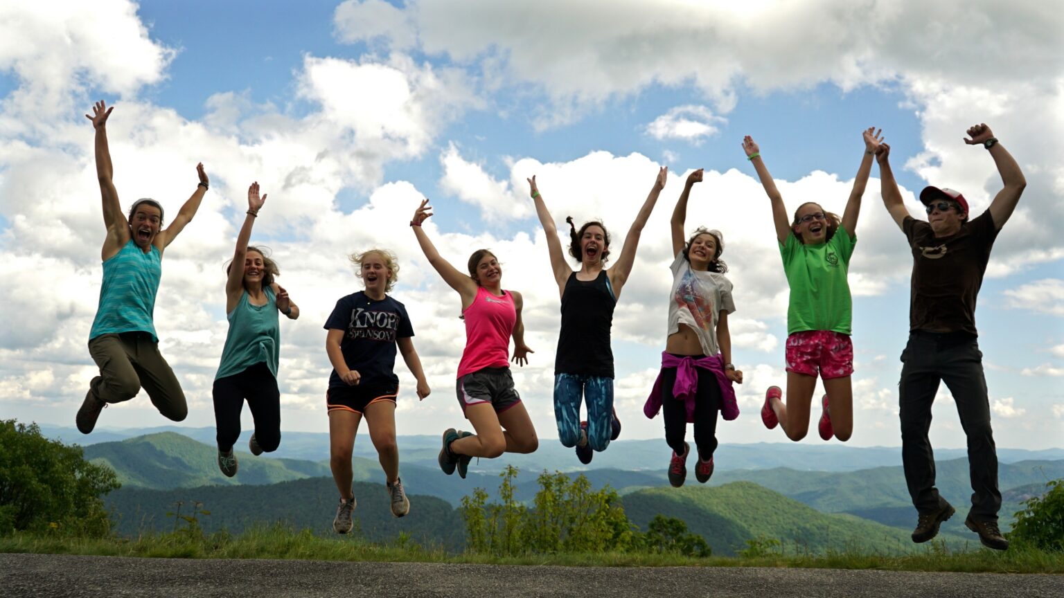 Jumping View Camp Illahee Girls Summer Camp